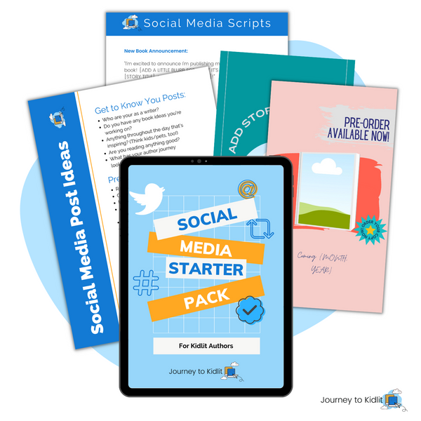 Author Social Media Starter Pack – Journey to Kidlit